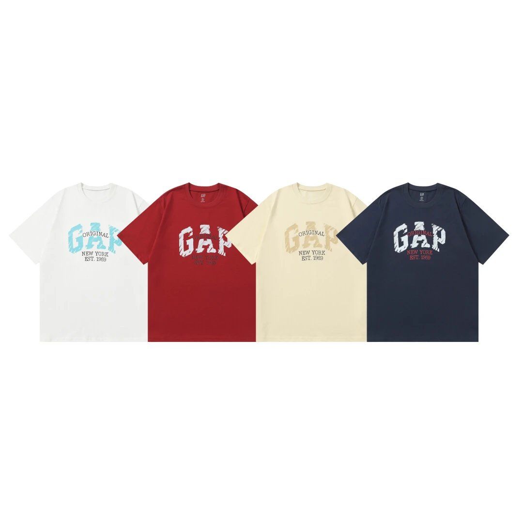 GAP Original New York T-Shirt White/Red/Beige/Navy-GAP-T-shirts-ACbuy Spreadsheet